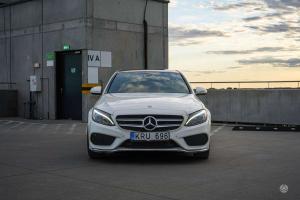 Balts Mercedes-Benz C 300 2015 Viļņa, ar dzinēja tilpumu 1.99 L un nobraukumu 161 tūkst. km par 14500 €, foto 4 vietnē AUTOMOTO.COM.LV