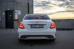 Balts Mercedes-Benz C 300 2015 Viļņa, ar dzinēja tilpumu 1.99 L un nobraukumu 161 tūkst. km par 14500 €, foto 8 vietnē AUTOMOTO.COM.LV