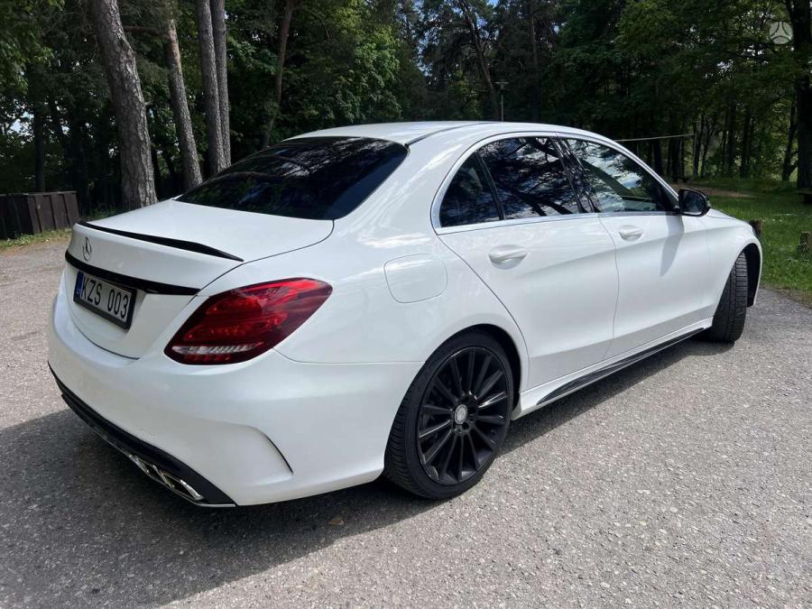 Balts Mercedes-Benz C 300 2016 Jonava, ar dzinēja tilpumu 1.99 L un nobraukumu 120 tūkst. km par 18500 €, foto 7 vietnē AUTOMOTO.COM.LV