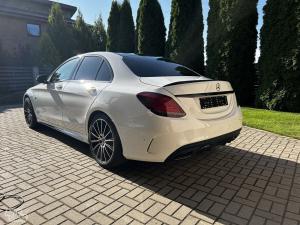 Balts Mercedes-Benz C 300 2019 Kauņa, ar dzinēja tilpumu 2.00 L un nobraukumu 85 tūkst. km par 23500 €, foto  vietnē AUTOMOTO.COM.LV