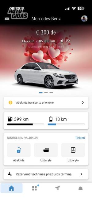 Balts Mercedes-Benz C 300 2019 Kauņa, ar dzinēja tilpumu 2.00 L un nobraukumu 85 tūkst. km par 23500 €, foto 8 vietnē AUTOMOTO.COM.LV