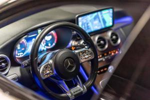 Белый Мерседес Ц 300 2020 в Каунас, объемом двигателя 1.99 л и пробегом 121 тыс. км за 21800 €, фото 13 на AUTOMOTO.COM.LV