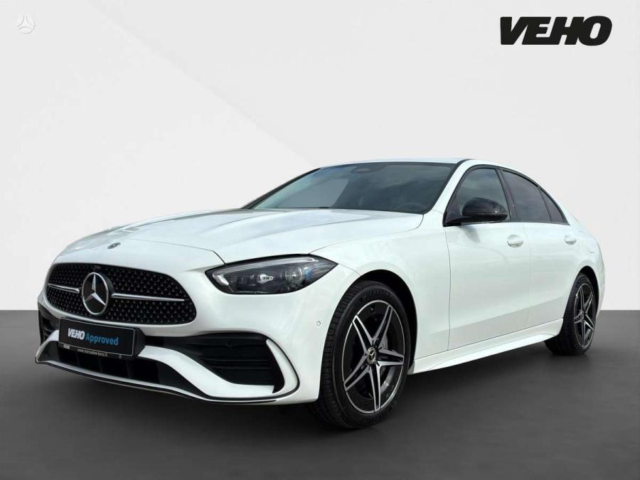 Белый Мерседес Ц 300 2025 в Каунас, объемом двигателя 2.00 л и пробегом 9 тыс. км за 49900 €, фото 1 на AUTOMOTO.COM.LV