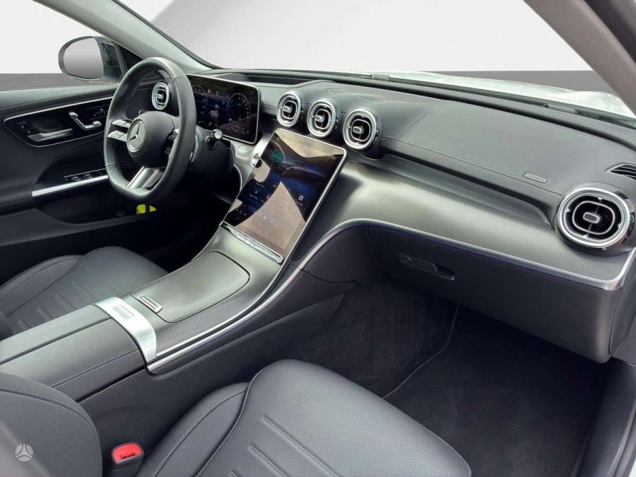 Белый Мерседес Ц 300 2025 в Каунас, объемом двигателя 2.00 л и пробегом 9 тыс. км за 49900 €, фото 14 на AUTOMOTO.COM.LV