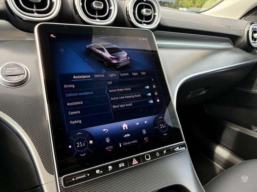 Белый Мерседес Ц 300 2025 в Каунас, объемом двигателя 2.00 л и пробегом 9 тыс. км за 49900 €, фото 19 на AUTOMOTO.COM.LV