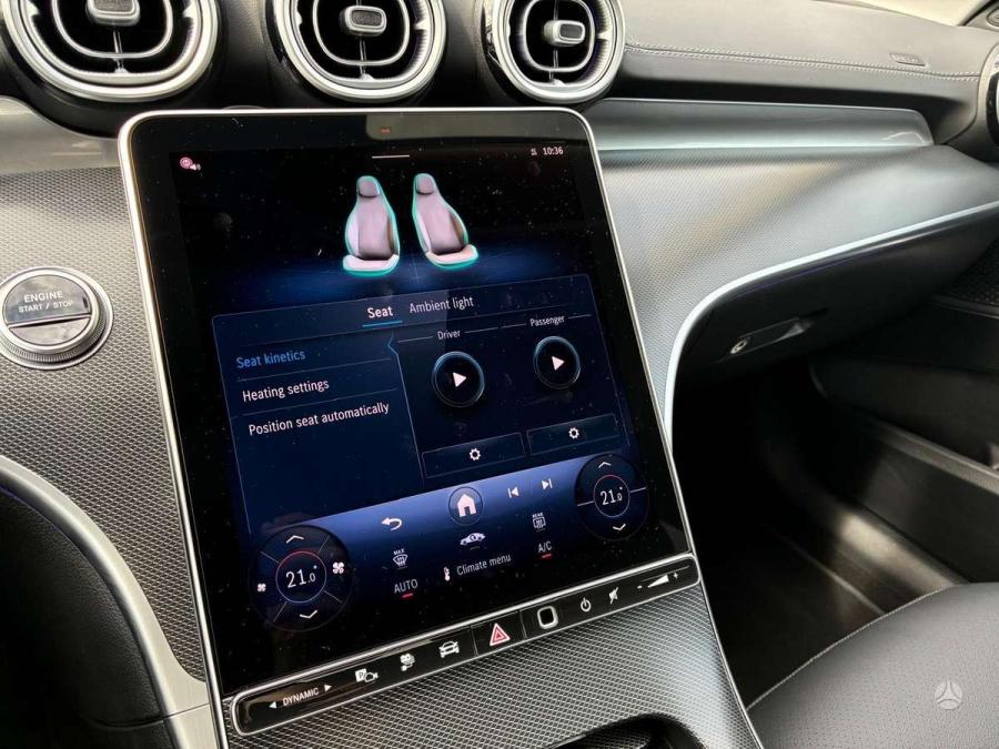 Белый Мерседес Ц 300 2025 в Каунас, объемом двигателя 2.00 л и пробегом 9 тыс. км за 49900 €, фото 22 на AUTOMOTO.COM.LV
