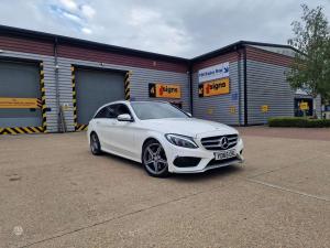 White Mercedes-Benz C 300 2016 in Raseiniai, with an engine capacity of 0.00 L and mileage of 300 thousand km for 6600 €, photo 1 on AUTOMOTO.COM.LV