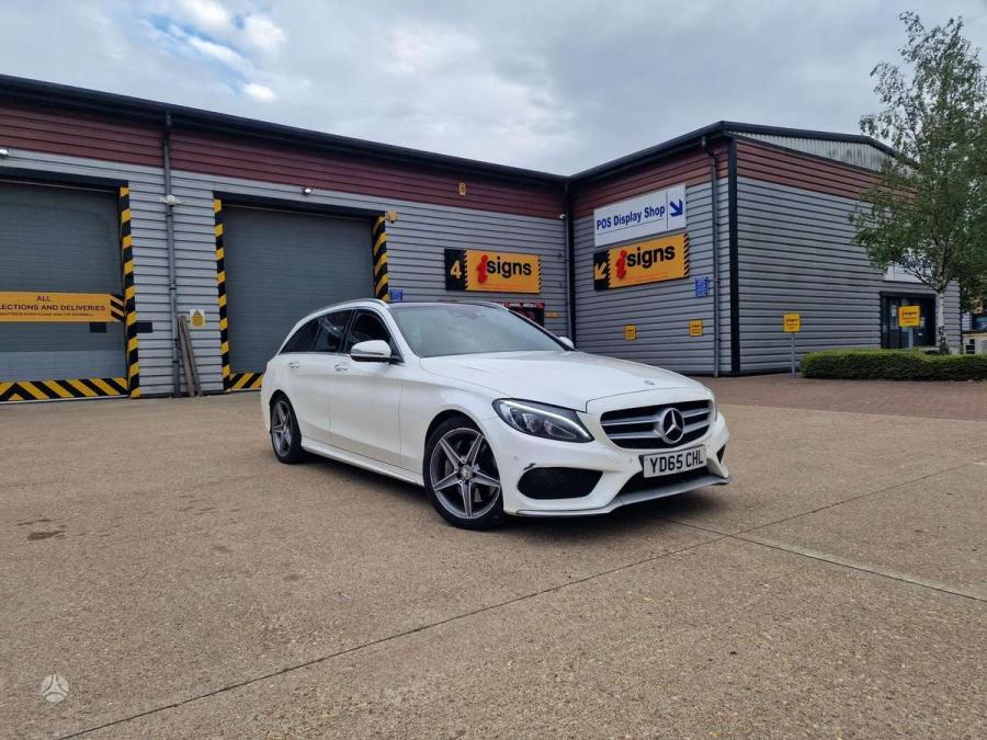 Balts Mercedes-Benz C 300 2016 Raseiniai, ar dzinēja tilpumu 0.00 L un nobraukumu 300 tūkst. km par 6600 €, foto 1 vietnē AUTOMOTO.COM.LV