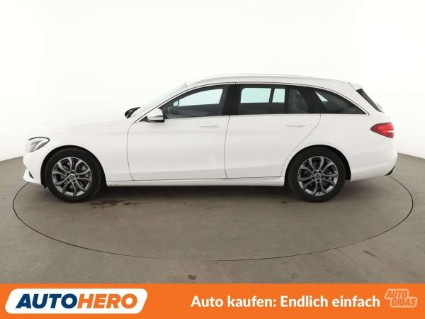 White Mercedes-Benz C 300 2018 in Kaunas, with an engine capacity of 2.00 L and mileage of 94 thousand km for 25274 €, photo 3 on AUTOMOTO.COM.LV