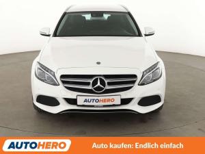 White Mercedes-Benz C 300 2018 in Kaunas, with an engine capacity of 2.00 L and mileage of 94 thousand km for 25274 €, photo 9 on AUTOMOTO.COM.LV