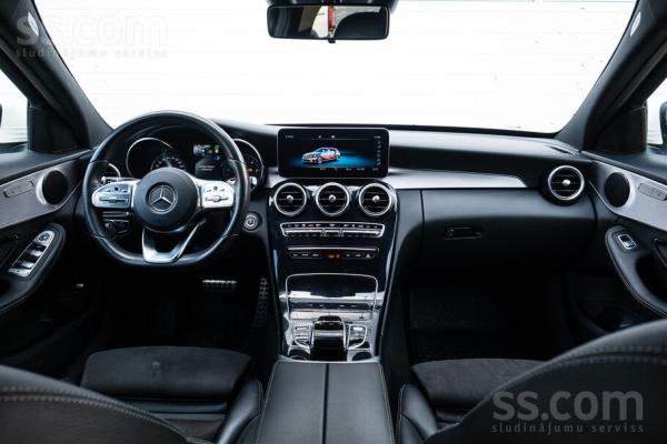 Balts Mercedes-Benz C 300 2020 Rīga, ar dzinēja tilpumu 2.00 L un nobraukumu 156 tūkst. km par 25950 €, foto 10 vietnē AUTOMOTO.COM.LV