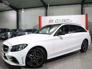 White Mercedes-Benz C 300 2020 in Kaunas, with an engine capacity of 2.00 L and mileage of 90 thousand km for 32242 €, photo 5 on AUTOMOTO.COM.LV