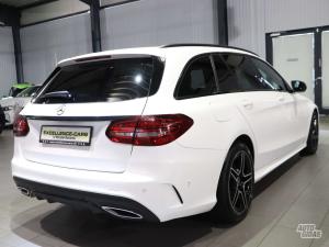 White Mercedes-Benz C 300 2020 in Kaunas, with an engine capacity of 2.00 L and mileage of 90 thousand km for 32242 €, photo 11 on AUTOMOTO.COM.LV
