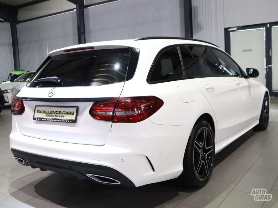 White Mercedes-Benz C 300 2020 in Kaunas, with an engine capacity of 2.00 L and mileage of 90 thousand km for 32242 €, photo 11 on AUTOMOTO.COM.LV