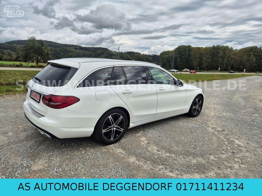 White Mercedes-Benz C 300 2020 in Kaunas, with an engine capacity of 2.00 L and mileage of 79 thousand km for 24459 €, photo 7 on AUTOMOTO.COM.LV