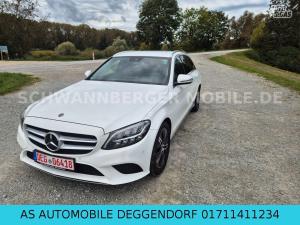 White Mercedes-Benz C 300 2020 in Kaunas, with an engine capacity of 2.00 L and mileage of 79 thousand km for 24459 €, photo 10 on AUTOMOTO.COM.LV