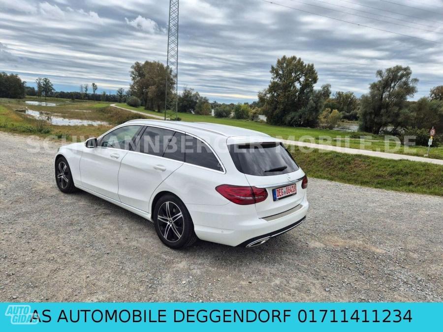 White Mercedes-Benz C 300 2020 in Kaunas, with an engine capacity of 2.00 L and mileage of 79 thousand km for 24459 €, photo 11 on AUTOMOTO.COM.LV