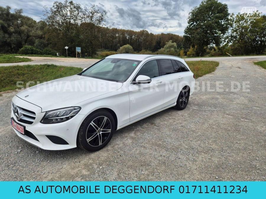 White Mercedes-Benz C 300 2020 in Kaunas, with an engine capacity of 2.00 L and mileage of 79 thousand km for 24459 €, photo 12 on AUTOMOTO.COM.LV