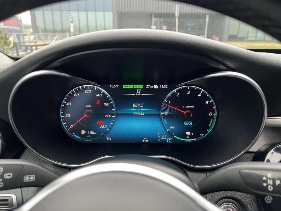 Balts Mercedes-Benz C 300 2020 Šauļi, ar dzinēja tilpumu 1.95 L un nobraukumu 180 tūkst. km par 18800 €, foto 10 vietnē AUTOMOTO.COM.LV
