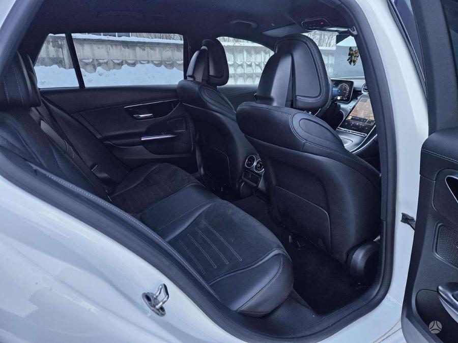 Balts Mercedes-Benz C 300 2022 Kauņa, ar dzinēja tilpumu 2.00 L un nobraukumu 63 tūkst. km par 19900 €, foto 22 vietnē AUTOMOTO.COM.LV