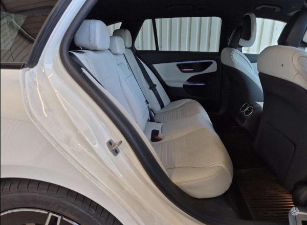 White Mercedes-Benz C 300 2024 in Klaipeda, with an engine capacity of 1.99 L and mileage of 63 thousand km for 14300 €, photo 6 on AUTOMOTO.COM.LV