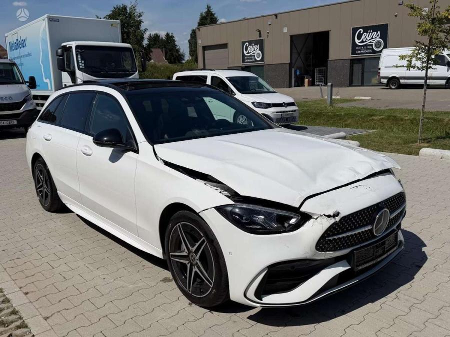Белый Мерседес Ц 300 2025 в Паневежис, объемом двигателя 2.00 л и пробегом 39 тыс. км за 31900 €, фото 14 на AUTOMOTO.COM.LV
