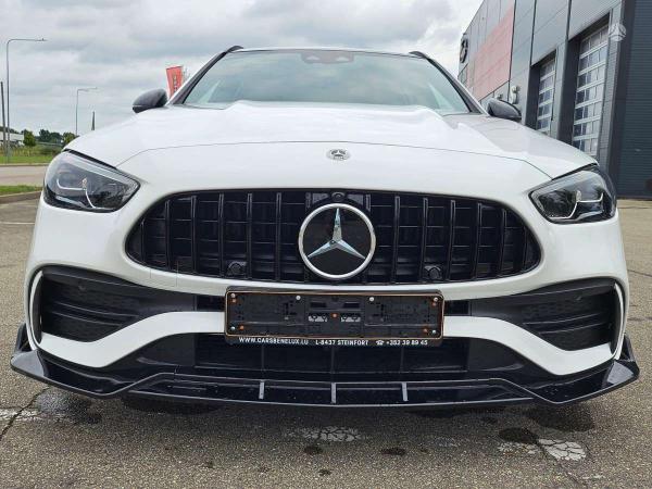 White Mercedes-Benz C 300 2025 in Panevezys, with an engine capacity of 2.00 L and mileage of 41 thousand km for 41000 €, photo 6 on AUTOMOTO.COM.LV