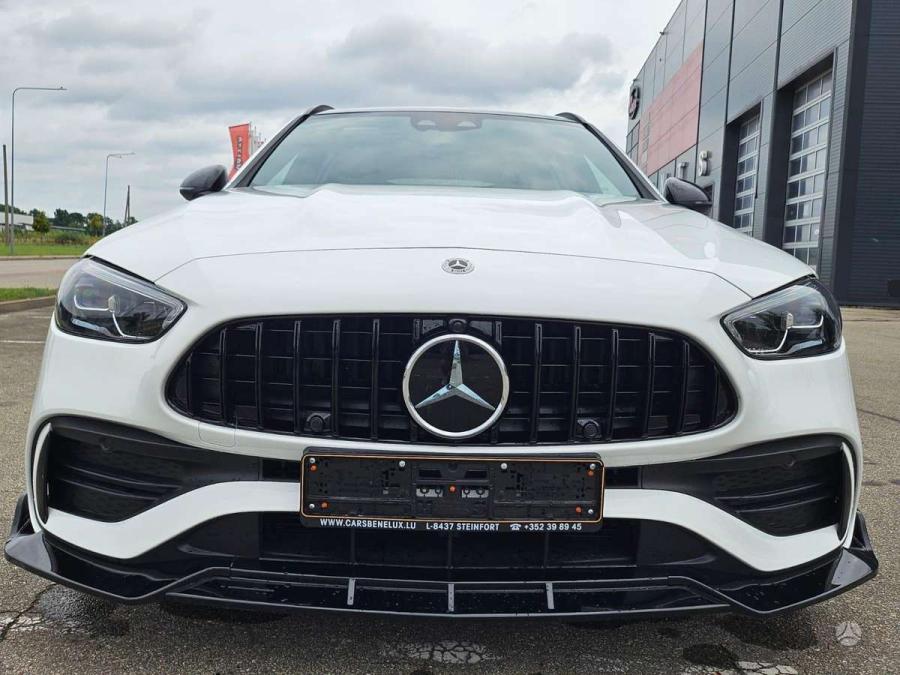 White Mercedes-Benz C 300 2025 in Panevezys, with an engine capacity of 2.00 L and mileage of 41 thousand km for 41000 €, photo 9 on AUTOMOTO.COM.LV