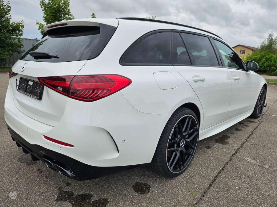 White Mercedes-Benz C 300 2025 in Panevezys, with an engine capacity of 2.00 L and mileage of 41 thousand km for 41000 €, photo 11 on AUTOMOTO.COM.LV