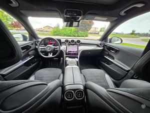 White Mercedes-Benz C 300 2025 in Panevezys, with an engine capacity of 2.00 L and mileage of 41 thousand km for 41000 €, photo 26 on AUTOMOTO.COM.LV