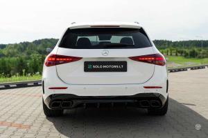 White Mercedes-Benz C 300 2025 in Vilnius, with an engine capacity of 1.99 L and mileage of 41 thousand km for 39999 €, photo 6 on AUTOMOTO.COM.LV