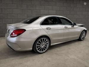 Yellow Mercedes-Benz C 300 2019 in Kaunas, with an engine capacity of 1.99 L and mileage of 38 thousand km for 13500 €, photo 1 on AUTOMOTO.COM.LV