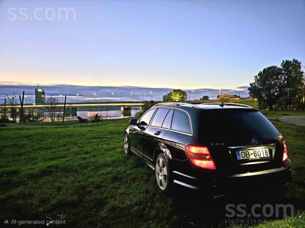Melns Mercedes-Benz c-320 2008 Rīga, ar dzinēja tilpumu 3.00 L un nobraukumu 312 tūkst. km par 5435 €, foto 3 vietnē AUTOMOTO.COM.LV