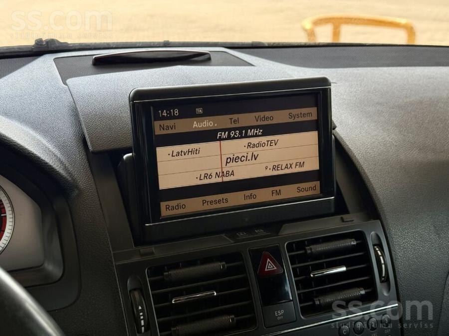 Melns Mercedes-Benz c-320 2008 Rīga, ar dzinēja tilpumu 3.00 L un nobraukumu 315 tūkst. km par 4700 €, foto 13 vietnē AUTOMOTO.COM.LV