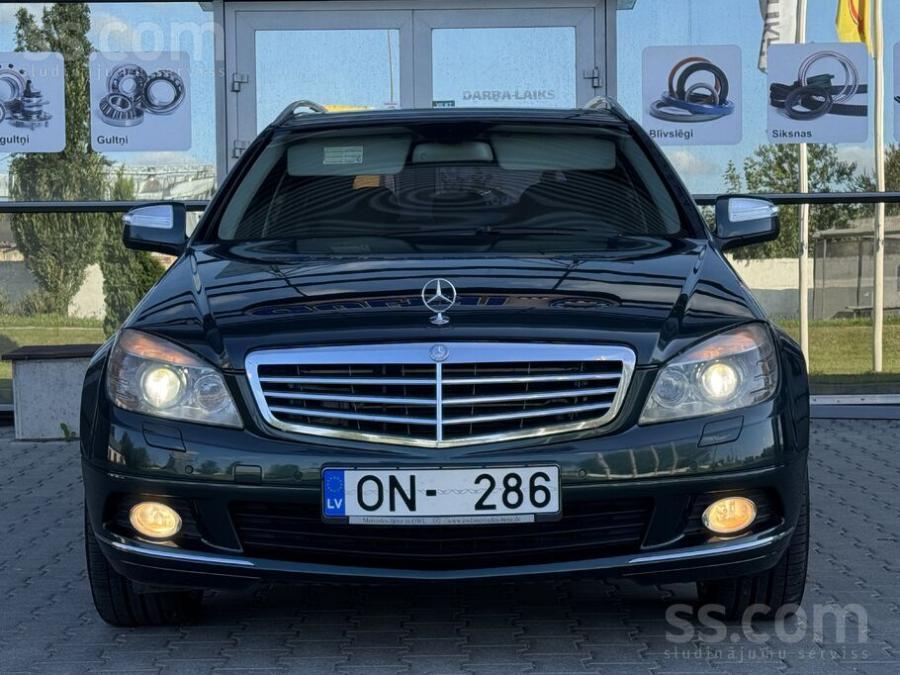 Зеленый Мерседес Ц 320 2008 в Екабпилс, объемом двигателя 3.00 л и пробегом 316 тыс. км за 5999 €, фото 3 на AUTOMOTO.COM.LV
