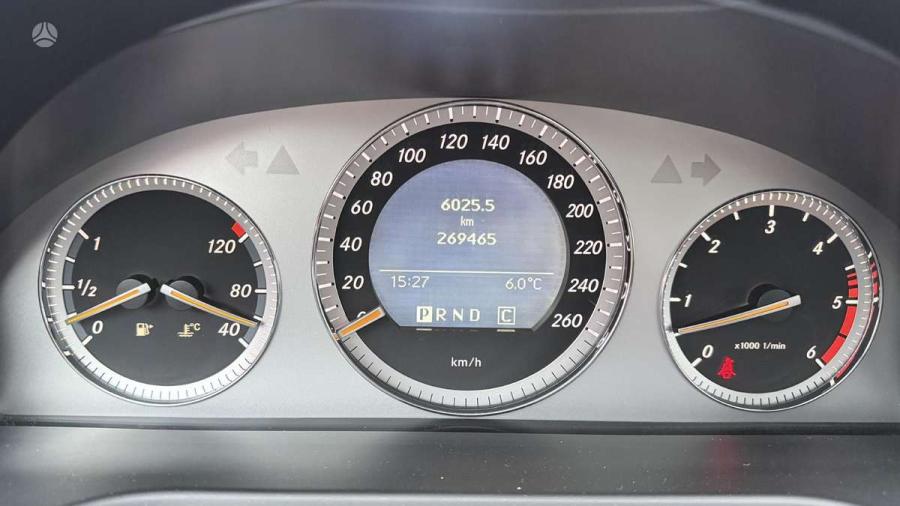 Pelēks Mercedes-Benz c-320 2008 Ukmergė, ar dzinēja tilpumu 2.99 L un nobraukumu 269 tūkst. km par 5500 €, foto 18 vietnē AUTOMOTO.COM.LV