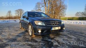 Grey Mercedes-Benz c-320 2008 in Riga, with an engine capacity of 3.00 L and mileage of 257 thousand km for 7100 €, photo 16 on AUTOMOTO.COM.LV