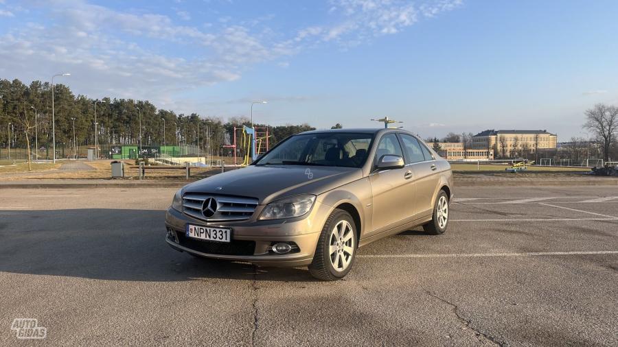 Yellow Mercedes-Benz c-320 2007 in Moletai, with an engine capacity of 3.00 L and mileage of 317 thousand km for 3150 €, photo 1 on AUTOMOTO.COM.LV