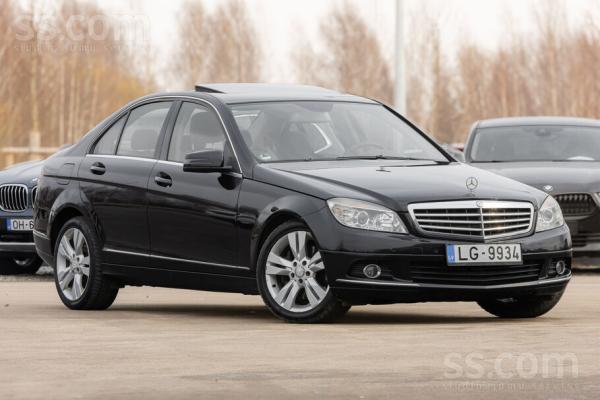 Melns Mercedes-Benz C 350 2009 Jelgava, ar dzinēja tilpumu 3.00 L un nobraukumu 209 tūkst. km par 4700 €, foto 1 vietnē AUTOMOTO.COM.LV