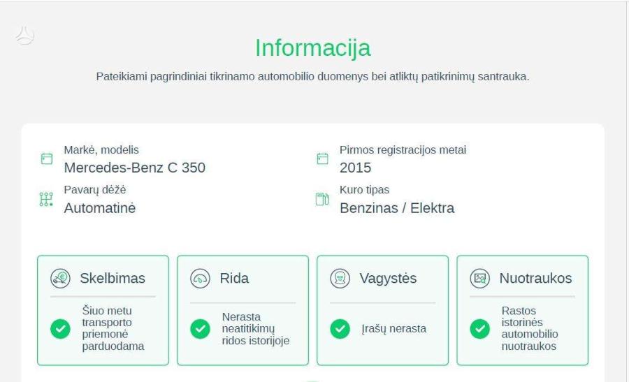 Melns Mercedes-Benz C 350 2015 Kauņa, ar dzinēja tilpumu 1.99 L un nobraukumu 173 tūkst. km par 13500 €, foto 23 vietnē AUTOMOTO.COM.LV