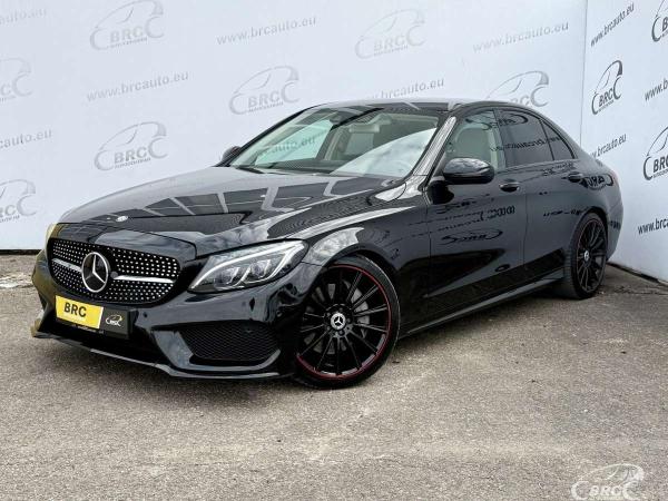 Black Mercedes-Benz C 350 2015 in Klaipeda, with an engine capacity of 1.99 L and mileage of 261 thousand km for 13400 €, photo 1 on AUTOMOTO.COM.LV