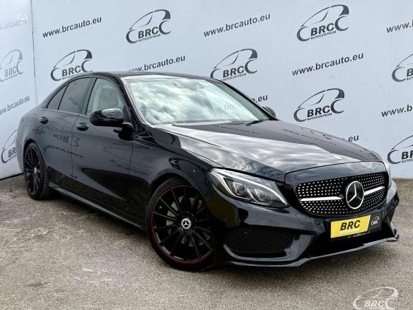 Black Mercedes-Benz C 350 2015 in Klaipeda, with an engine capacity of 1.99 L and mileage of 261 thousand km for 13400 €, photo 5 on AUTOMOTO.COM.LV