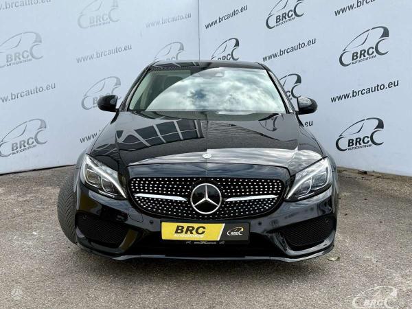 Black Mercedes-Benz C 350 2015 in Klaipeda, with an engine capacity of 1.99 L and mileage of 261 thousand km for 13400 €, photo 6 on AUTOMOTO.COM.LV
