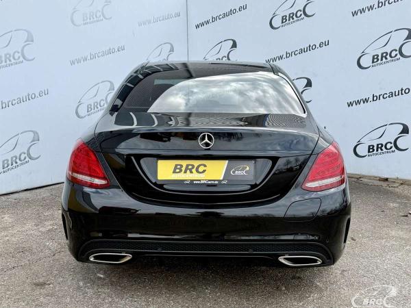 Black Mercedes-Benz C 350 2015 in Klaipeda, with an engine capacity of 1.99 L and mileage of 261 thousand km for 13400 €, photo 8 on AUTOMOTO.COM.LV
