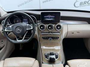 Black Mercedes-Benz C 350 2015 in Klaipeda, with an engine capacity of 1.99 L and mileage of 261 thousand km for 13400 €, photo 9 on AUTOMOTO.COM.LV