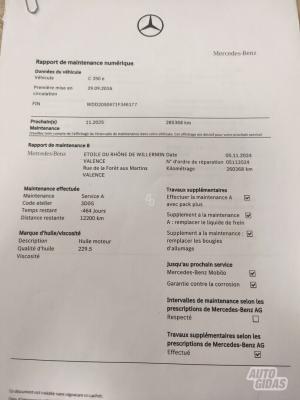Черный Мерседес Ц 350 2016 в Вильнюс, объемом двигателя 2.00 л и пробегом 267 тыс. км за 14500 €, фото 29 на AUTOMOTO.COM.LV