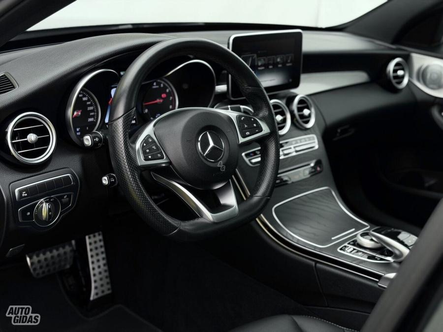Melns Mercedes-Benz C 350 2017 Avižieniai, ar dzinēja tilpumu 2.00 L un nobraukumu 108 tūkst. km par 16450 €, foto 10 vietnē AUTOMOTO.COM.LV