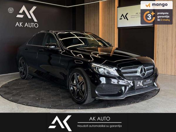 Черный Мерседес Ц 350 2018 в Каунас, объемом двигателя 1.99 л и пробегом 156 тыс. км за 17490 €, фото 1 на AUTOMOTO.COM.LV