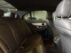 Black Mercedes-Benz C 350 2018 in Kaunas, with an engine capacity of 1.99 L and mileage of 156 thousand km for 17490 €, photo 24 on AUTOMOTO.COM.LV