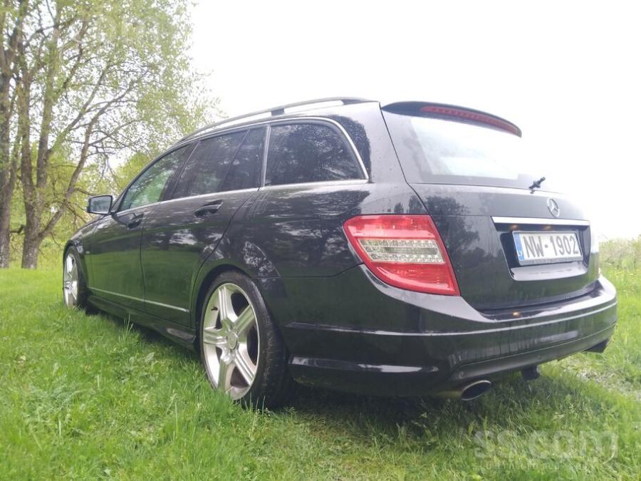 Melns Mercedes-Benz C 350 2009 Aizkraukle, ar dzinēja tilpumu 3.00 L un nobraukumu 530 tūkst. km par 3450 €, foto 5 vietnē AUTOMOTO.COM.LV